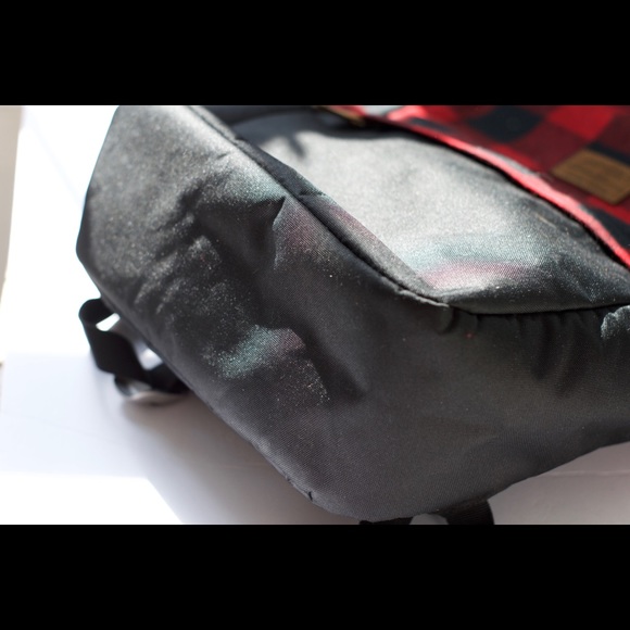 Eddie Bauer | Bags | Eddie Bauer Red Black Checkered Print Backpack ...